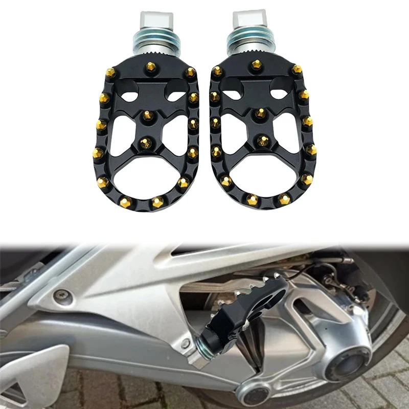 Motorcycle-Adjustable-Rear-Footrest-Foot-Pegs-Passenger-Footrest-Foot ...