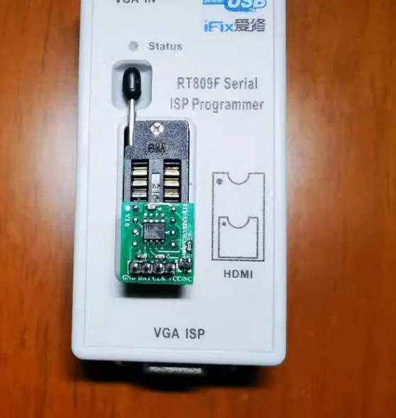 IFIX RT809F HD USB LCD programmer KB9012 automatically recognizes one ...