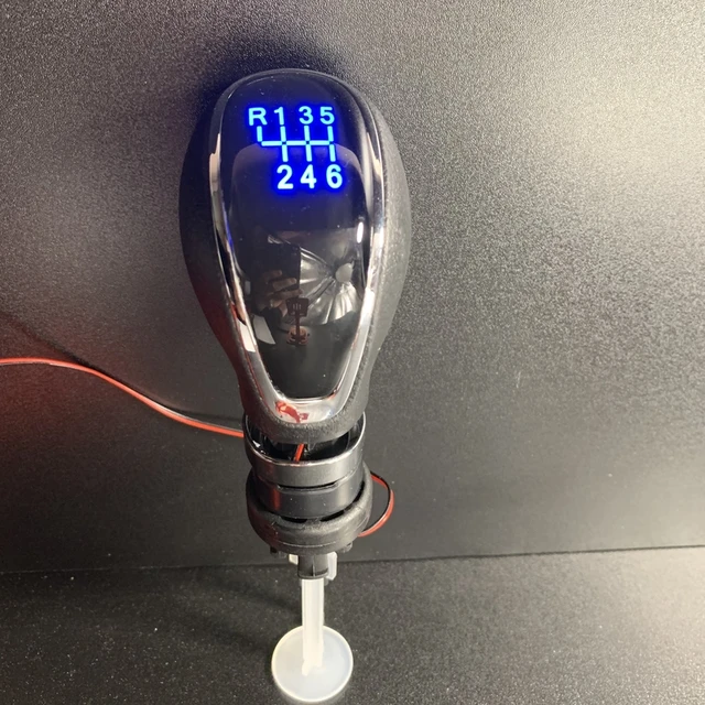 LED Back light Car Gear Shift Knob Manual Shifter Lever Gear Knob for ...