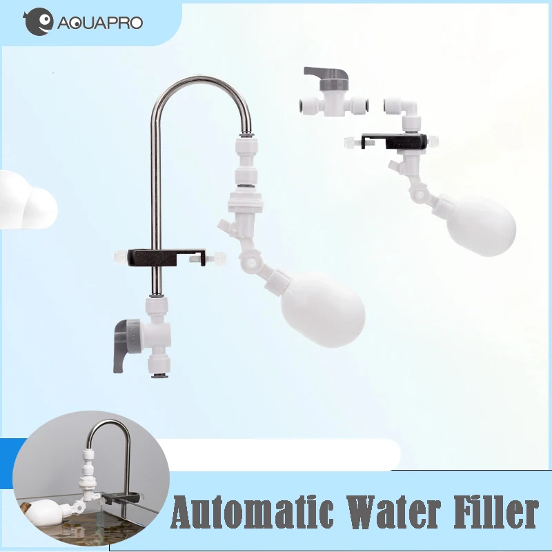 AQUAPRO-Refill-Ball-Float-Valve-Fish-Aquarium-Automatic-Filler-Water ...