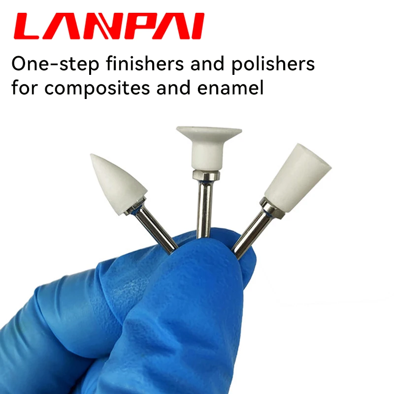 Dental one step finishers and polishers for composites and enamel ...