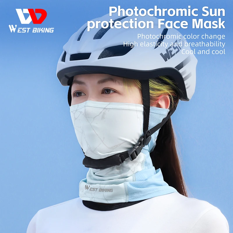 WEST-BIKING-Summer-Cycling-Scarf-UV-Photochromic-Pattern-Bandana-UPF50 ...
