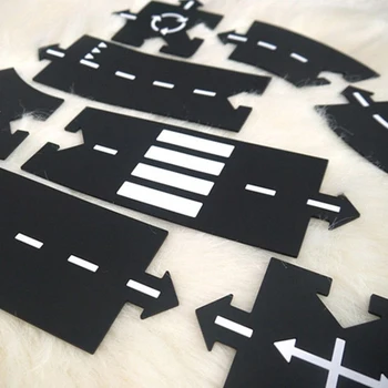 DIY Traffic Toys for Children Road Building Toy Car Roadway Expressway ...