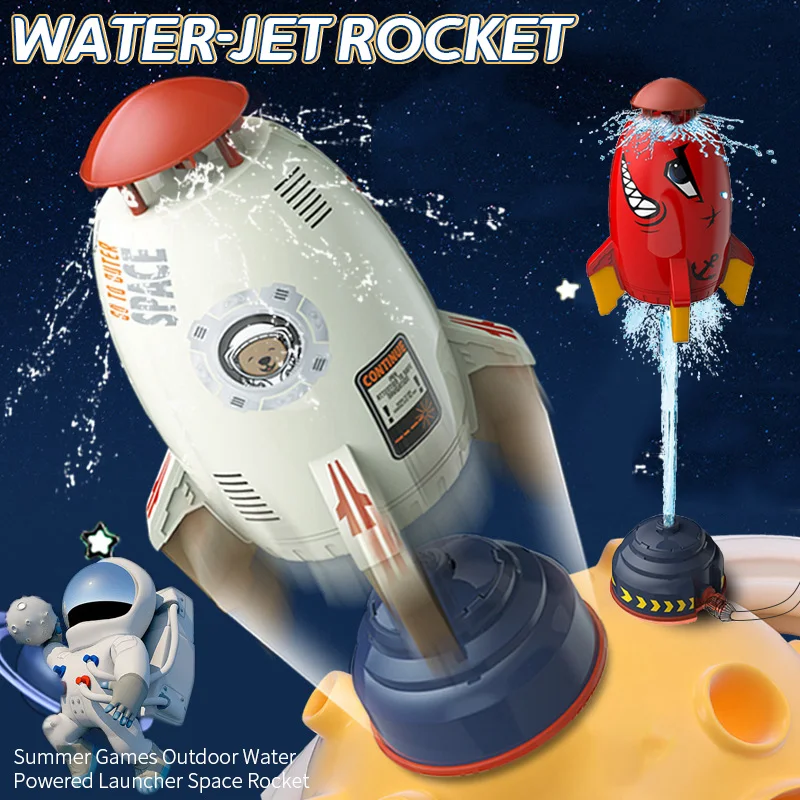 Water-Jet-Rocket-Powered-Launcher-Space-Party-Games-Outdoor-Sprinkler ...