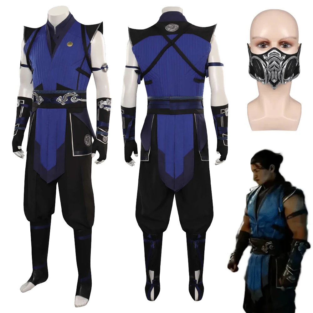 Disfraz-del-juego-Mortal-Kombat-Sub-Zero-para-hombre-traje-de-Cosplay ...