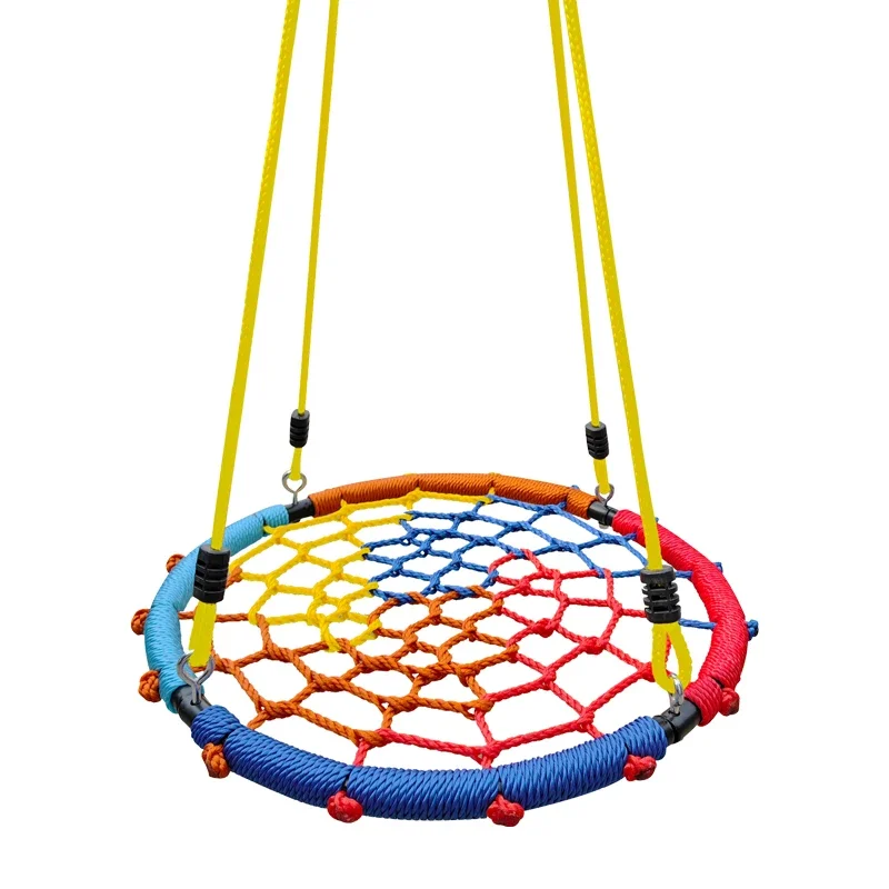 Children-s-Outdoor-Round-Swing-Durable-Play-Equipment-Multiplayer-Swing ...