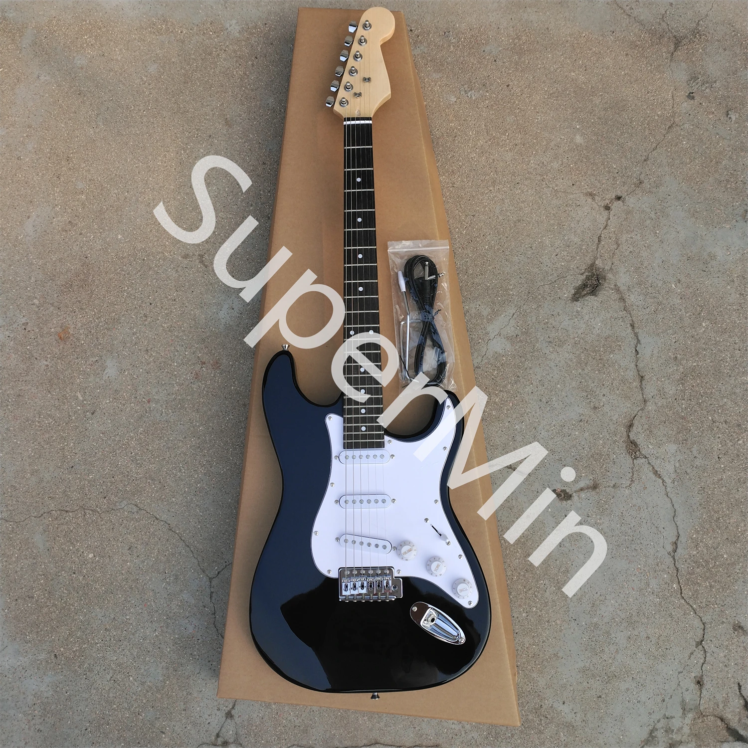 High-quality-6-string-black-color-electric-guitar-free-shipping.jpg