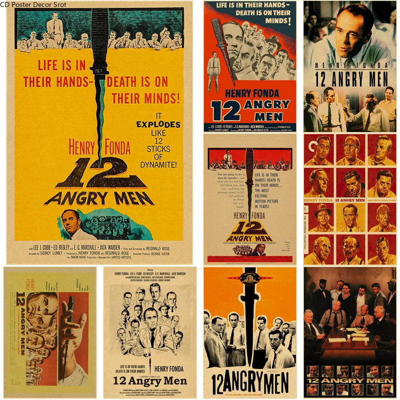 12 Angry Men Movie Poster