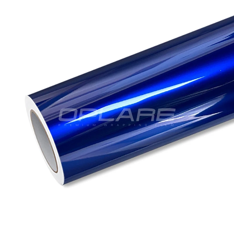 Highest quality gloss metallic liquid dark blue vinyl wrap film ...