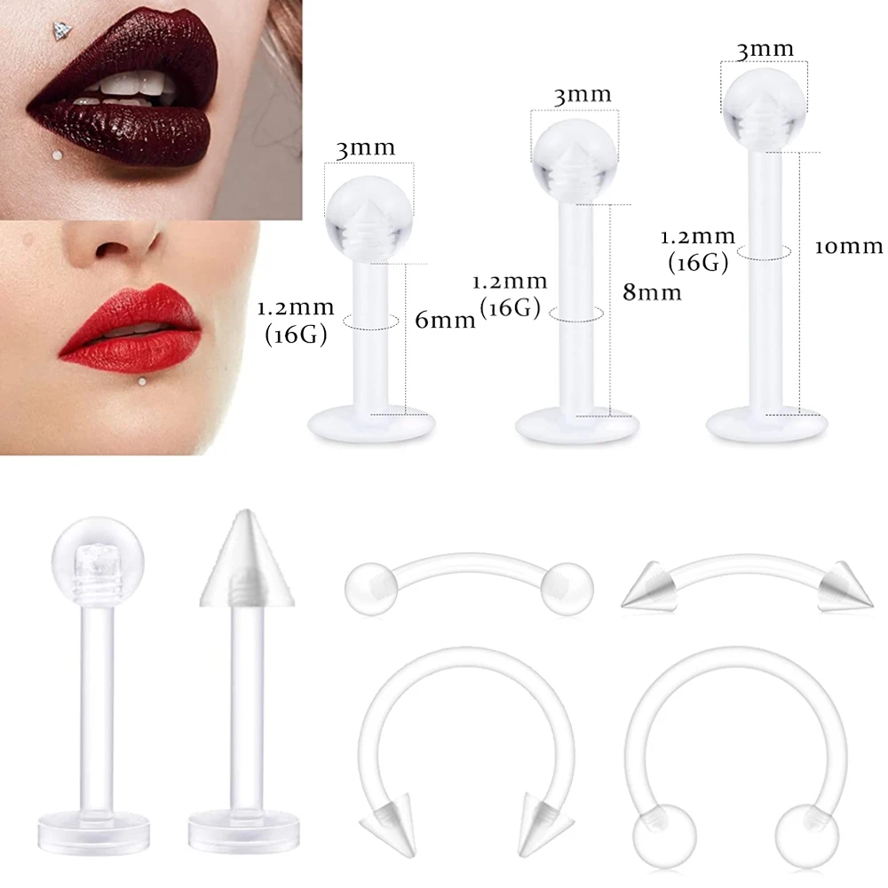 Fake Tongue Piercing | Fake Nose Ring | Nipple Rings | Tongue Ring ...