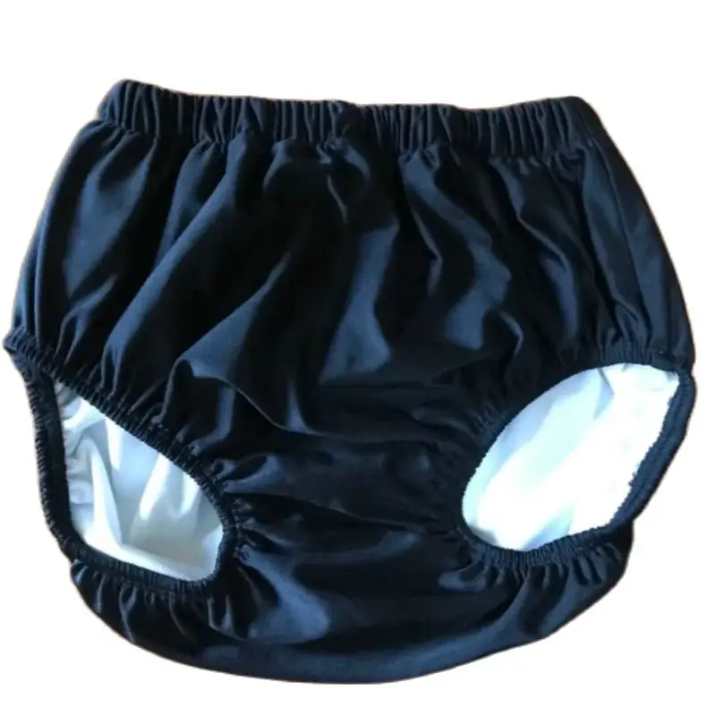 Black-Satin-Patchwork-with-White-Lining-Double-Layered-Triangular ...