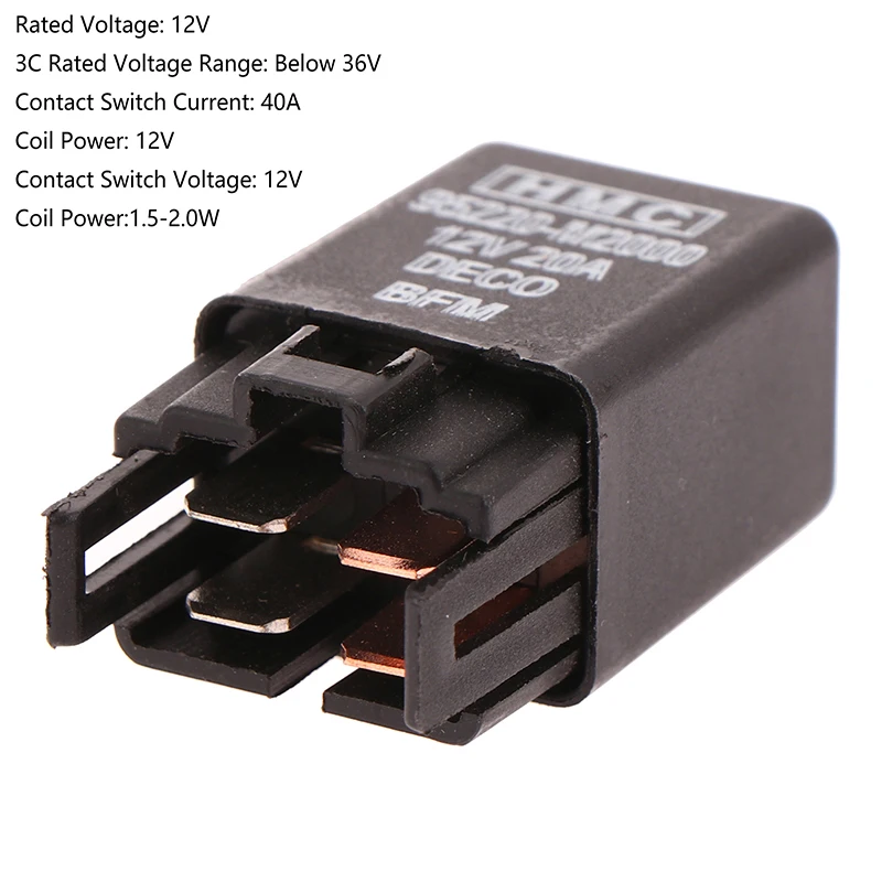 1-PCS-95220-M2000-12V-40A-Universal-NEW-CAR-RELAY-Universal-Flasher-12V ...