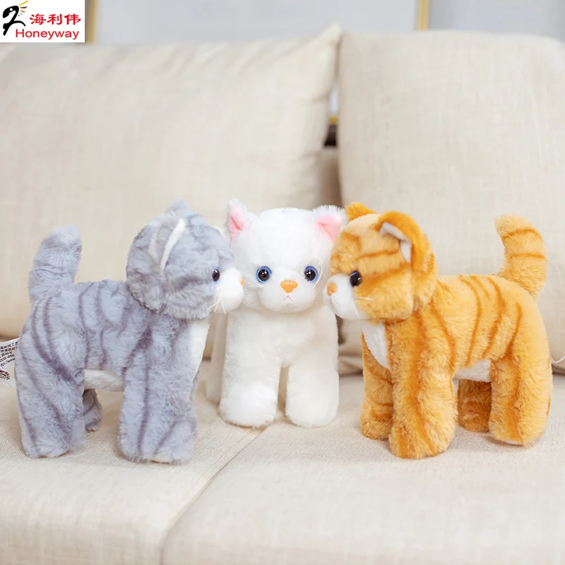 Smiling-Fun-Cute-Kitten-Makes-You-Happy-Plush-Toys-8-inch-Cat-Plush ...