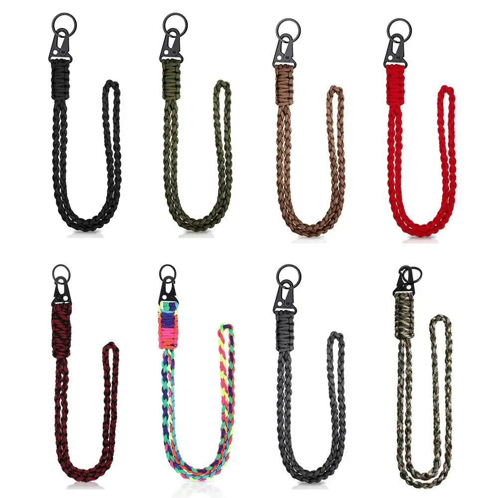 55cm-21-7inch-Outdoor-Keychain-Camping-Survival-Kit-Military-Paracord ...
