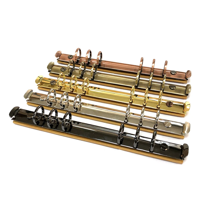 A5-Metal-Ring-Binder-Clips-with-Bamboo-Back-Panel-6-Detachable-Buckle ...