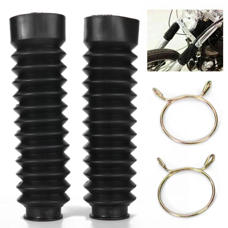 Universal-Motorcycle-Front-Fork-Cover-Accessories-Refitted-Durable ...