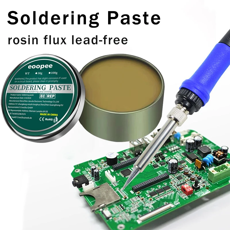 Solder-Paste-Rosin-Flux-Lead-free-Easy-to-Soldering-Soldering-Iron ...