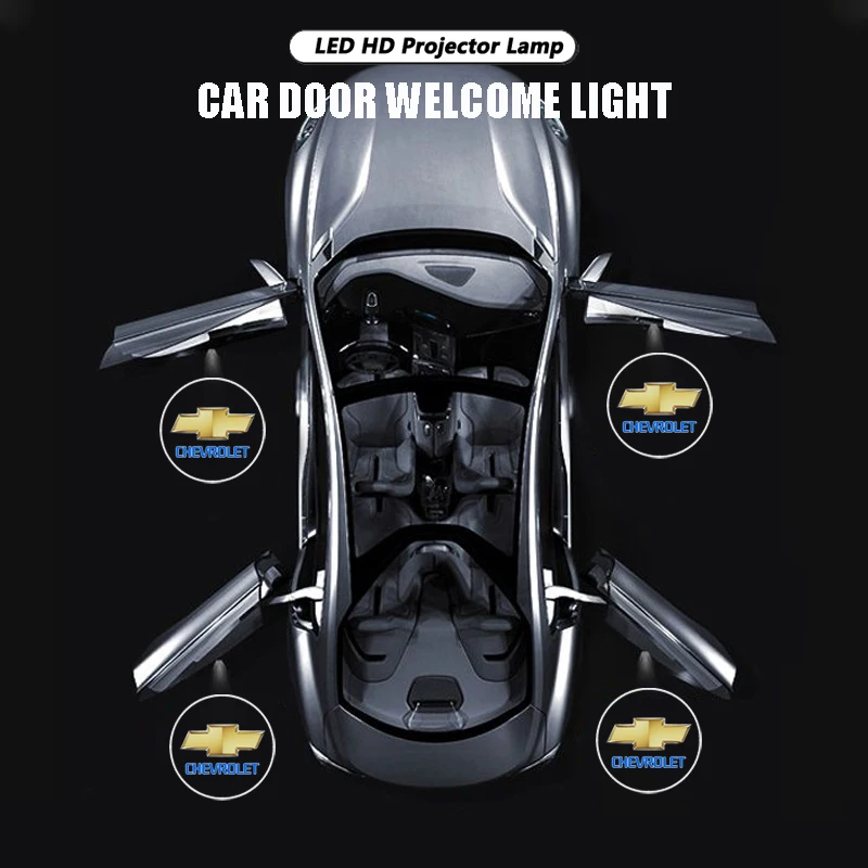 Car Door Wireless Welcome Light LED HD Projector Lamp Decoration For ...