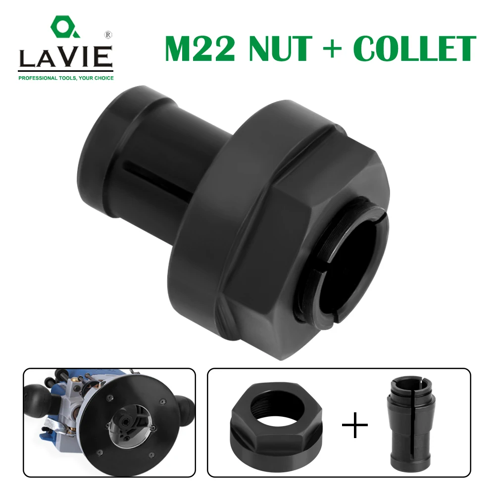 LAVIE-M22-Nut-12mm-Collet-Engraving-Machine-Chuck-Nut-Electric-Router ...