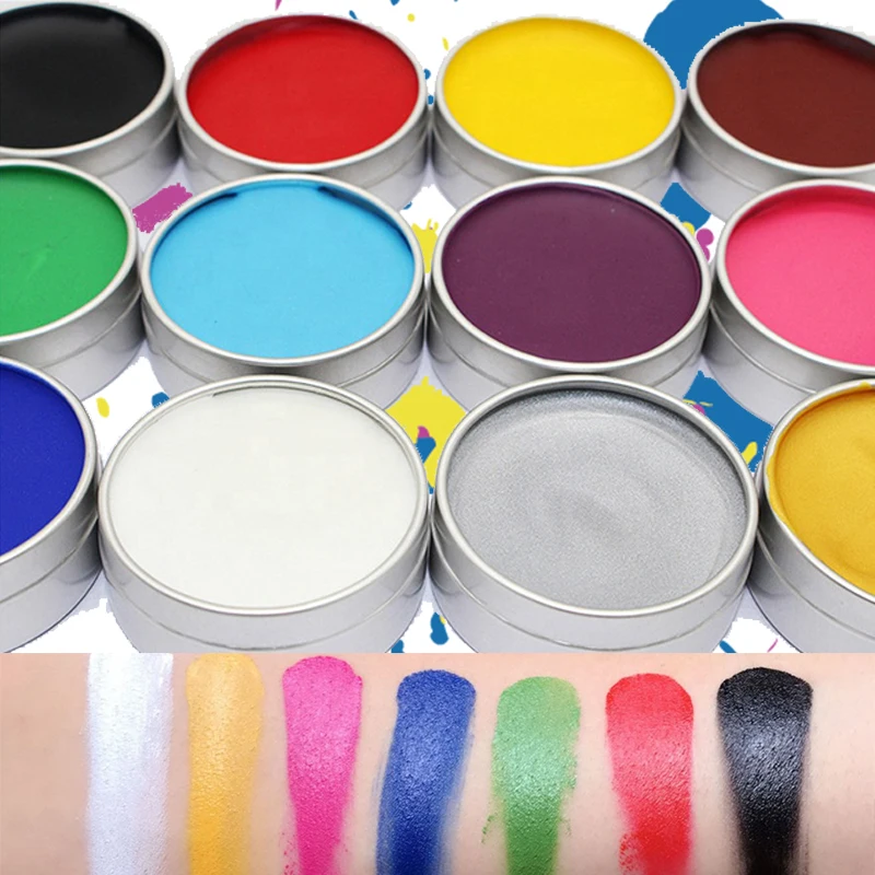 wholesale-Body-Face-Paint-7-colors-Art-Painting-For-Party-Halloween ...