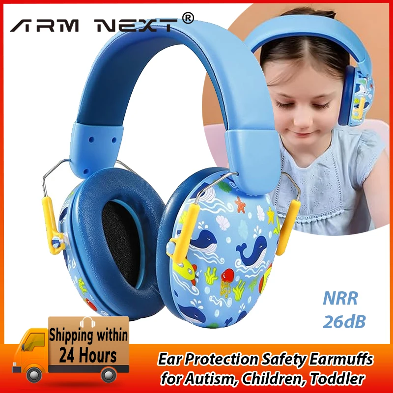 ARM-NEXT-Ear-Kids-Ear-Protection-Noise-Cancelling-HeadPhones-NRR-26dB ...