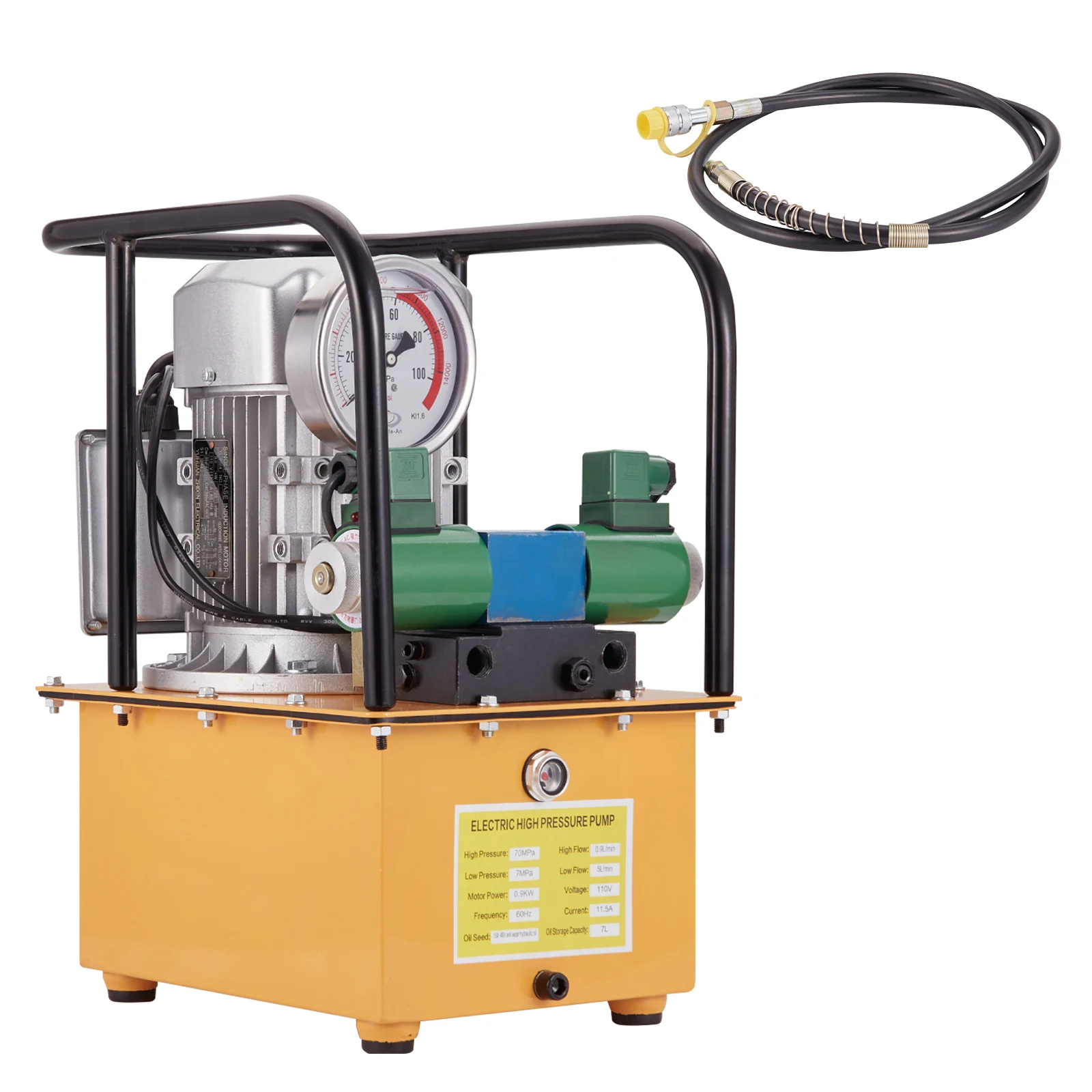 Electric Driven Hydraulic Pump - Double Acting Solenoid Valve, Power ...