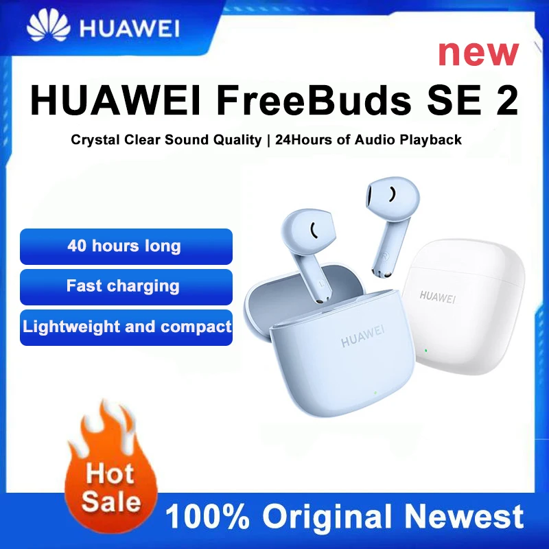 New-Original-Huawei-FreeBuds-SE-2-Earphones-Bluetooth-5-3-Wireless ...