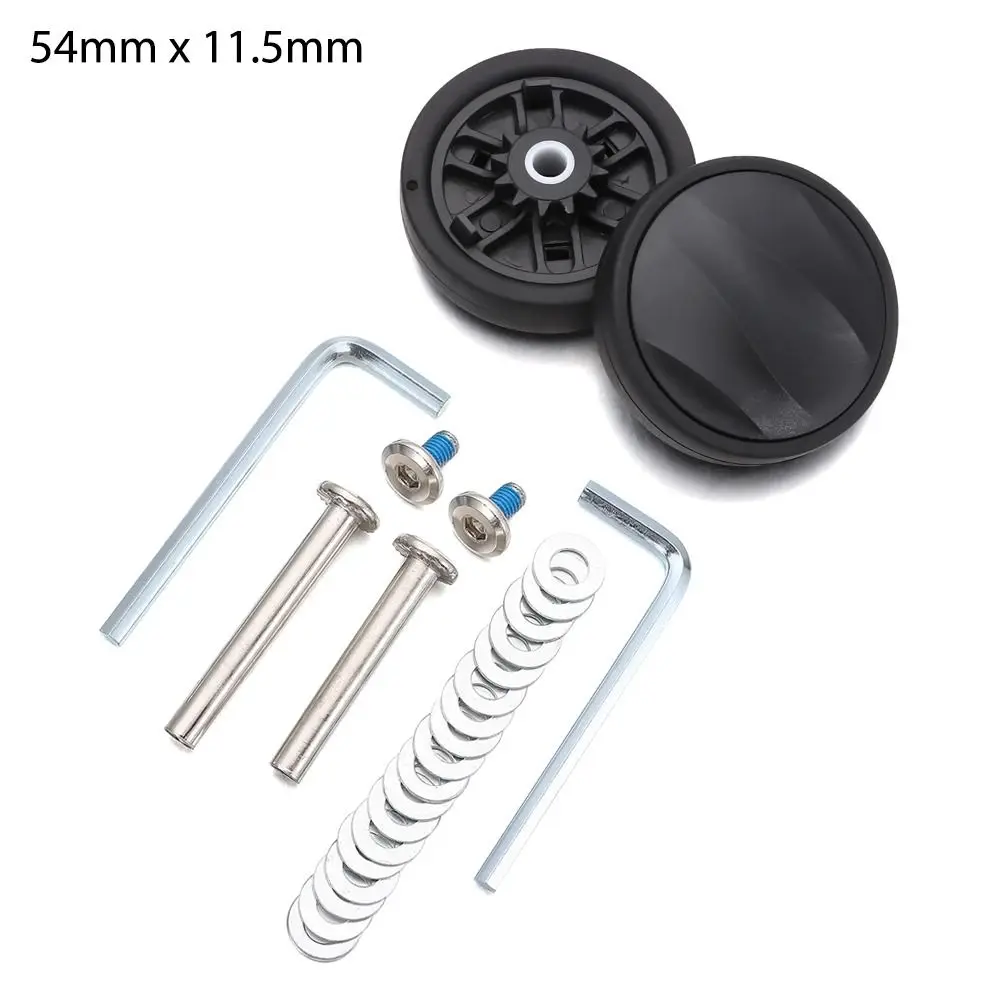 Samsonite Wheels Replacement Kit 2 Sets Luggage Suitcase Replacement ...