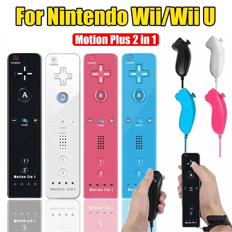 Mando-a-distancia-para-Wii-Wii-Nunchuck-Motion-Plus-inal-mbrico-2 ...