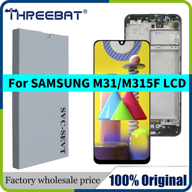 New-Original-6-4-AMOLED-For-Samsung-M31-LCD-M315F-DSN-M315F-SM-M315F ...