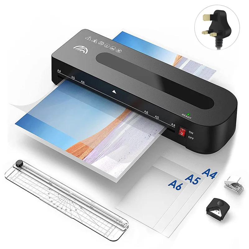 Plasticizer-Laminator-Machine-A4-Portable-Thermal-Lamination-9-inch ...