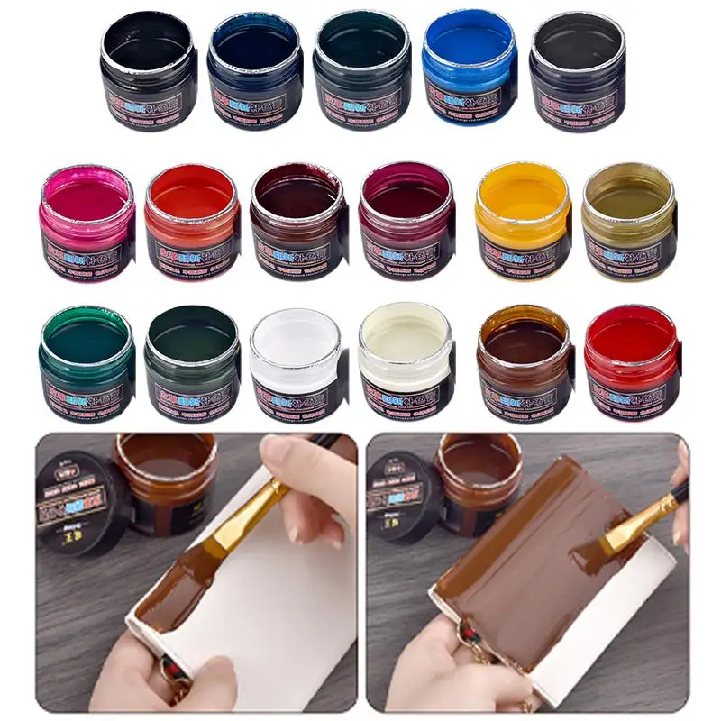 Pigmento-de-cuero-curtido-vegetal-colorante-de-50g-por-botella-artesan ...