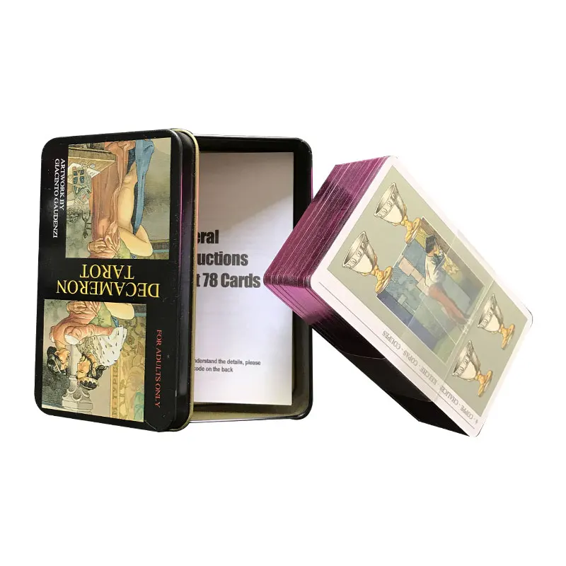 78Card-Decameron-Tarot-Card-Fate-Divination-Playing-Card-Game-Tarot-And ...