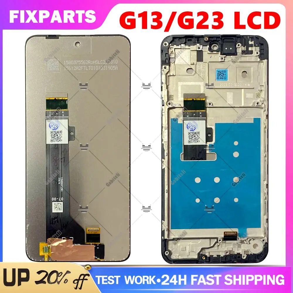 6-5-Original-For-Motorola-Moto-G13-LCD-Display-Screen-Sensor-Panel ...