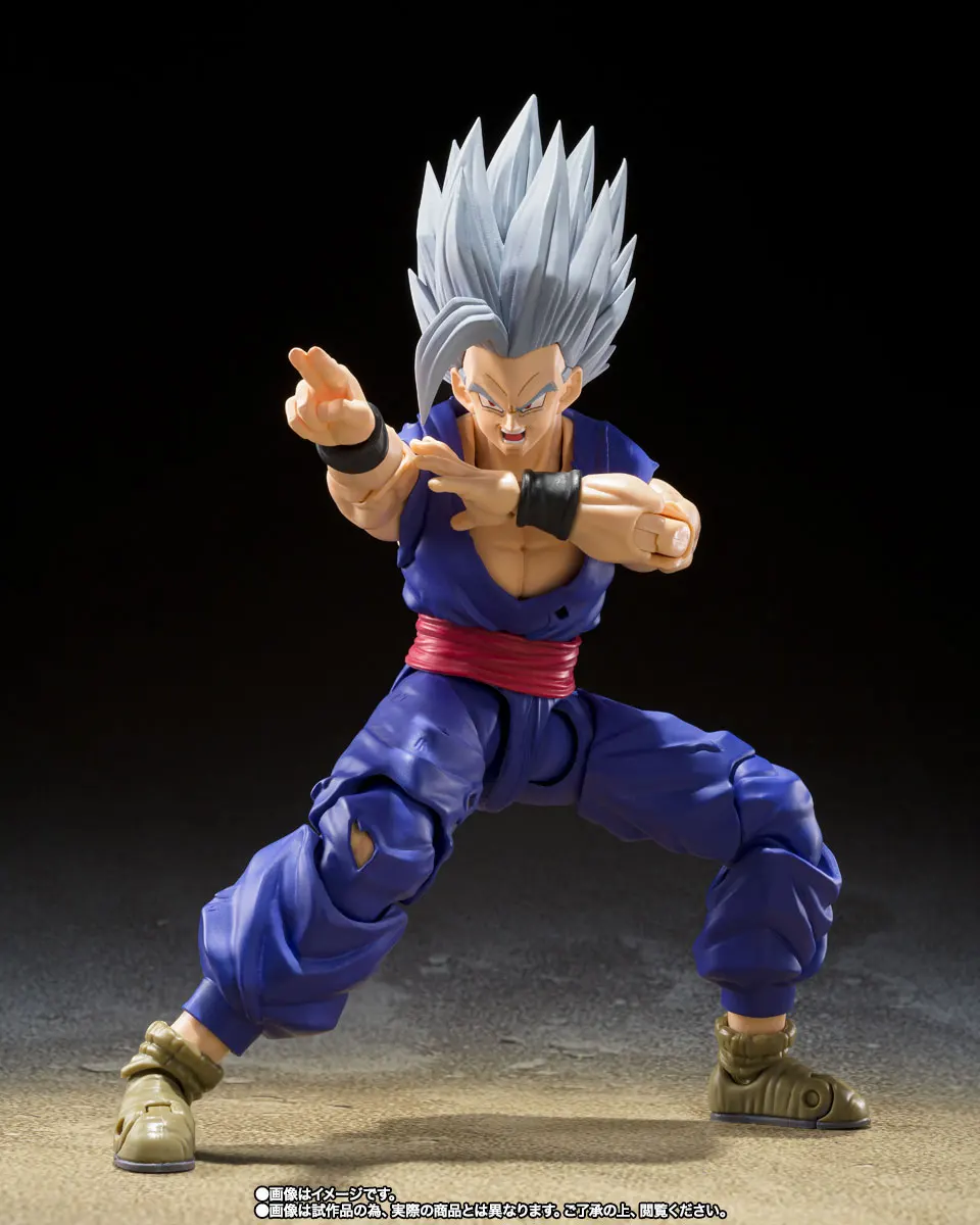Original bandai s. h. figuarts dragon ball super: super herói filho ...