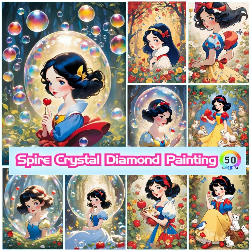 Disney-Princess-Crystal-Diamond-Art-Painting-Kits-Embroidery-Snow-White ...