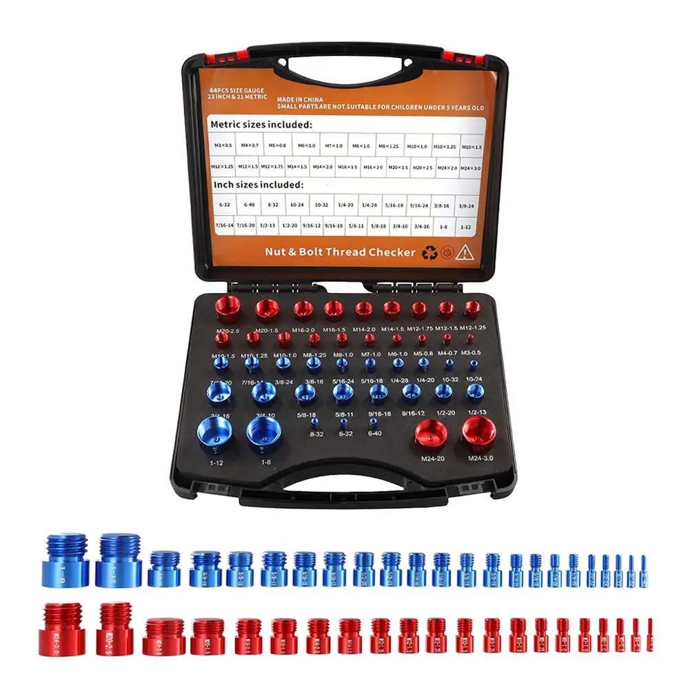 44-Bolt-Size-and-Thread-Gauge-Nut-and-Bolt-Thread-Checker-23-Inch-21 ...