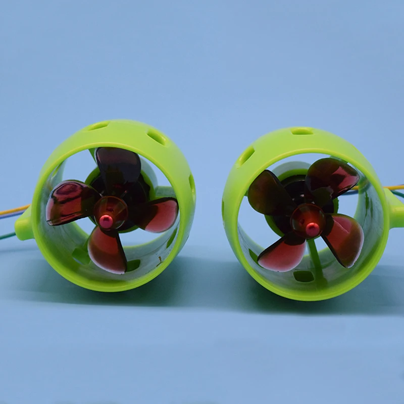 4 블레이드 수중 스러스터 브러시리스 모터 12 24v 20a Rc 미끼 보트 액세서리 플라스틱 Rc 보트 액세서리 고성능