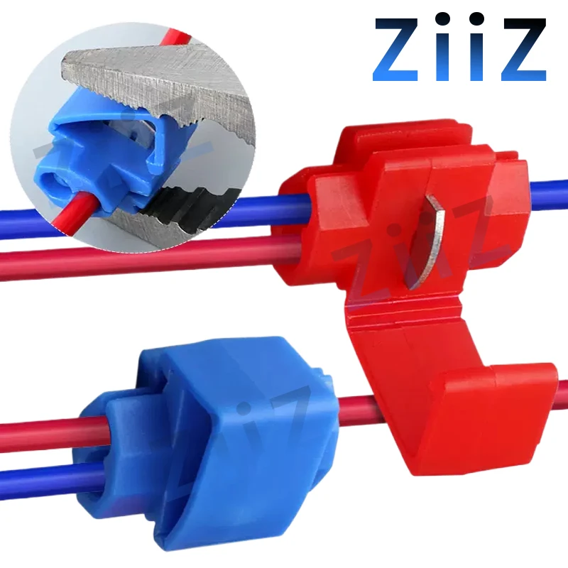 10pcs-30pcs-T-Tap-Connector-Quick-Electrical-Cable-Connector-Snap ...