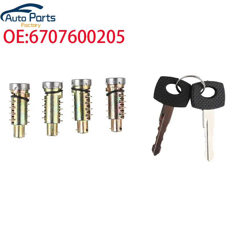 New Car Door Lock Cylinder With Two Keys For VW LT 1996-2006 Mercedes ...