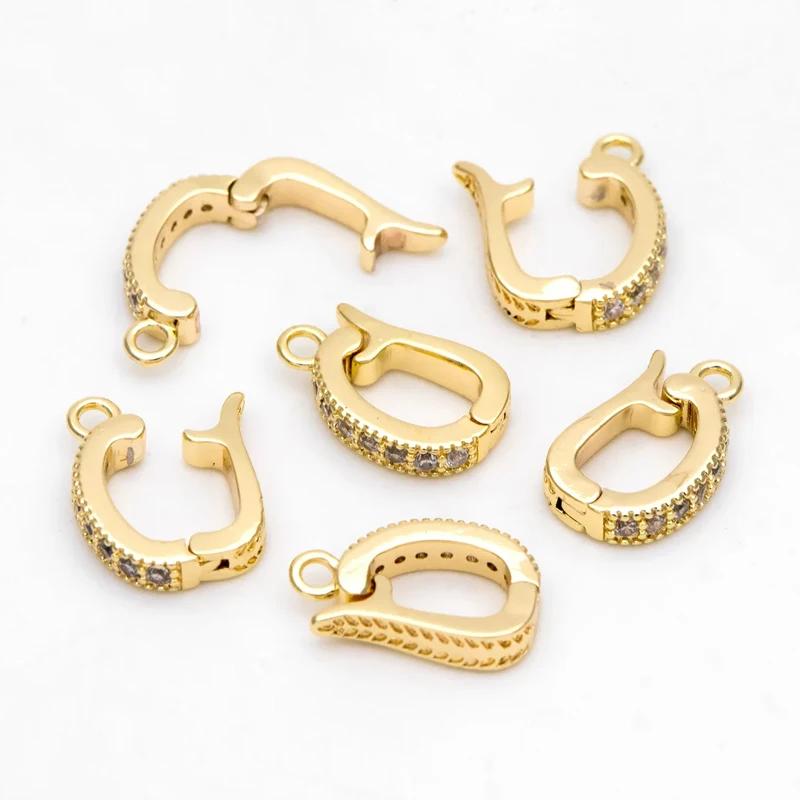 5Pcs-Copper-Gold-Plated-Micro-Pave-CZ-Bail-Pearl-Enhancer-Clips-Locket ...