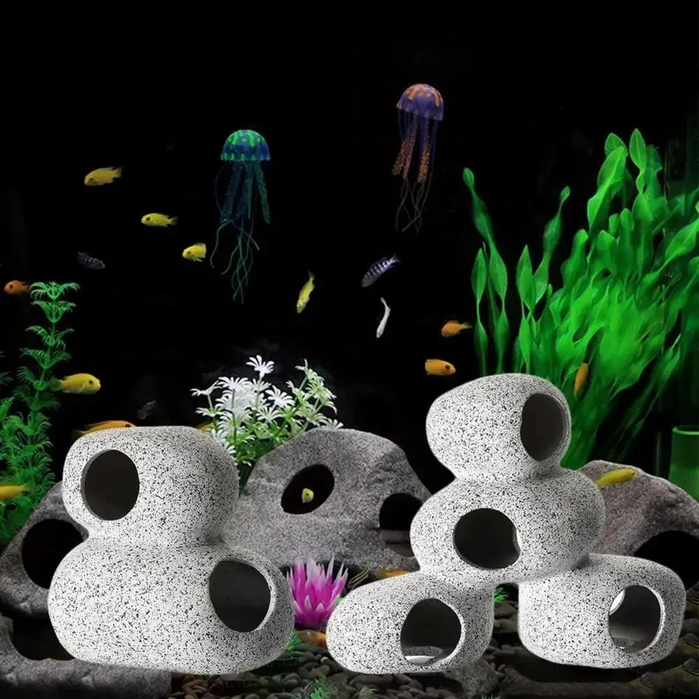 Clay-Pot-Aquarium-Decoration-Fish-Shrimps-Shelter-House-Quality ...