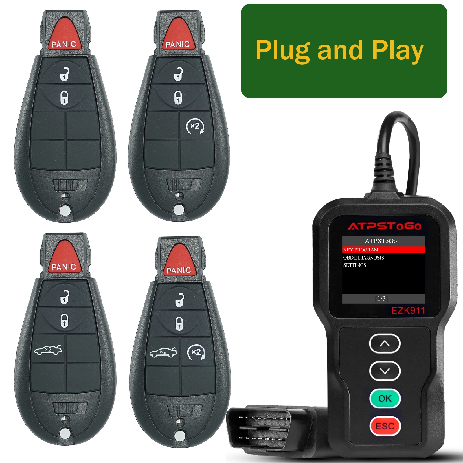 New-Replacement-Remote-Key-fob-and-Programmer-For2013-2014-2015-2016 ...