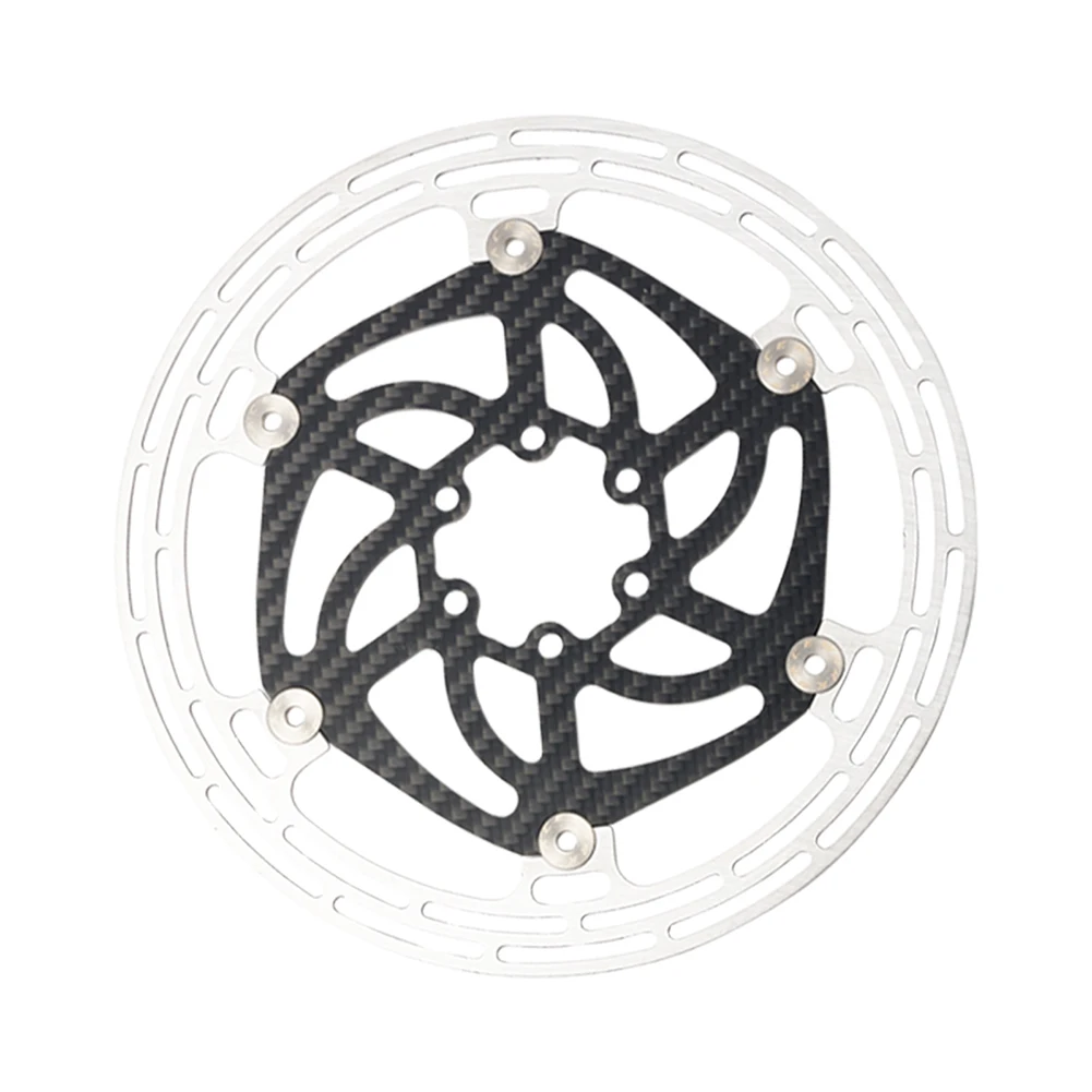 Brake-Disc-Ultralight-Semi-floating-Disc-Rotor-Carbon-Fiber-Bracket ...