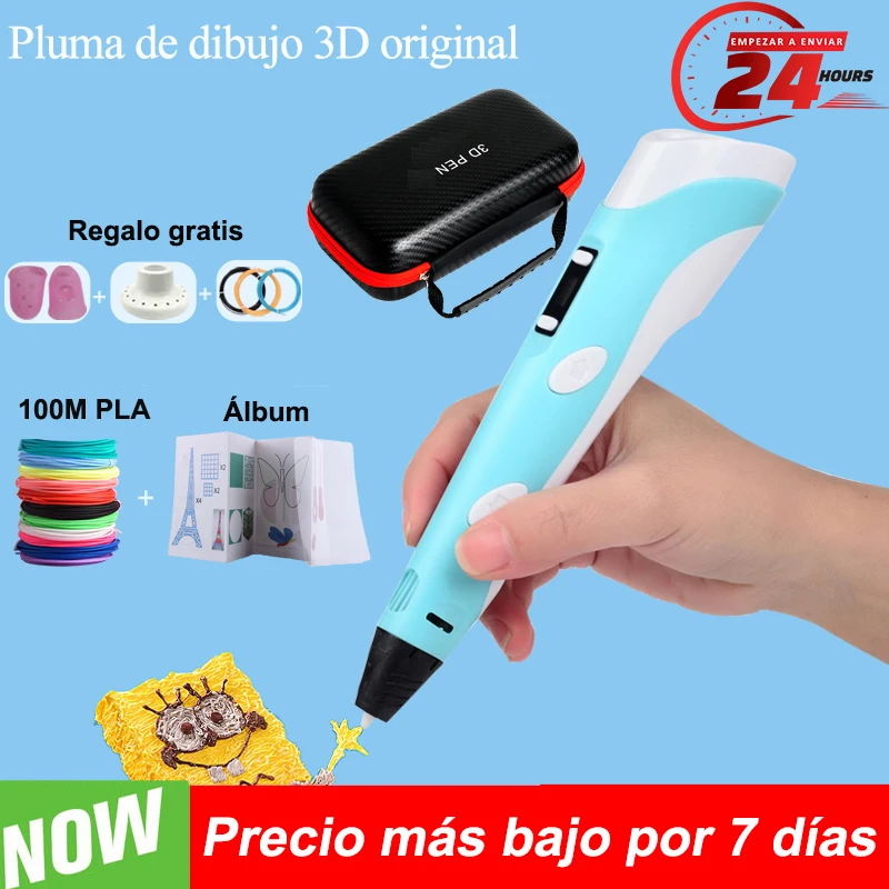 Bol-grafo-3D-para-dibujar-accesorio-para-pantalla-LCD-compatible-con-filamento-PLA-regalo-para ...