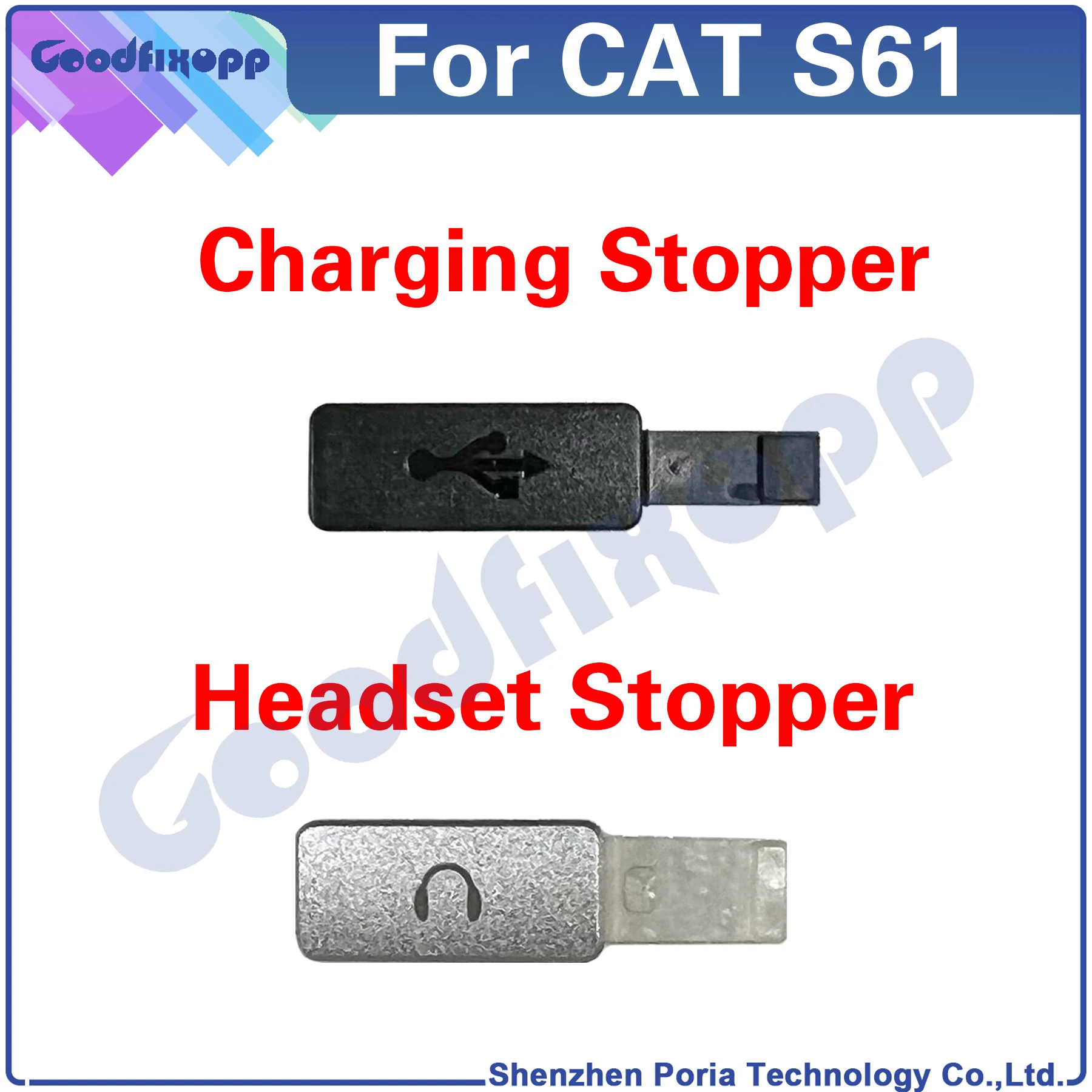 For Cat S61 Headphone stopper Charger Port Protective Cover Charging ...