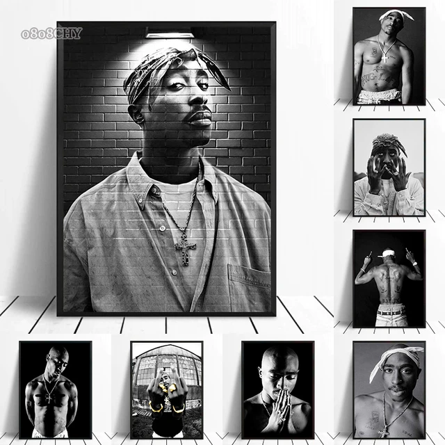 2pac Drawing Black And White