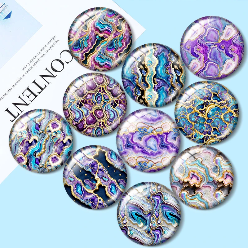 Crystal-texture-pattern-for-making-jewelry-10pcs12mm-14mm-16mm-18mm-25mm-Cabochon-Demo-Flat-Back ...