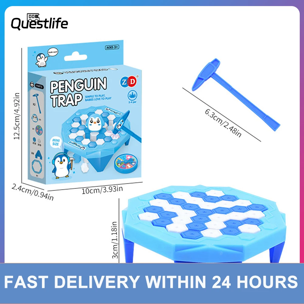 Mini-Penguin-Trap-Parent-child-Interactive-Entertainment-Indoor-Board ...