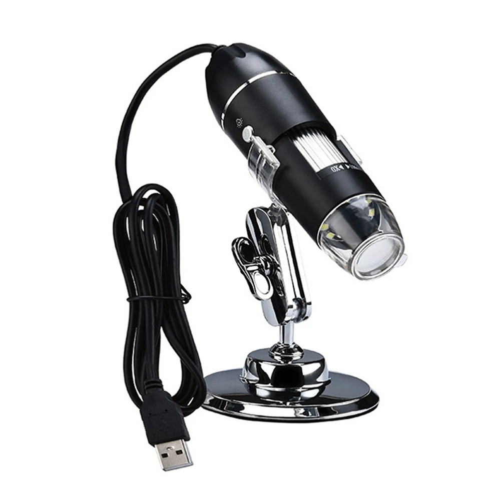 Caméra de microscope,Wifi-USB Microscope Caméra Loupe Numérique pour ...